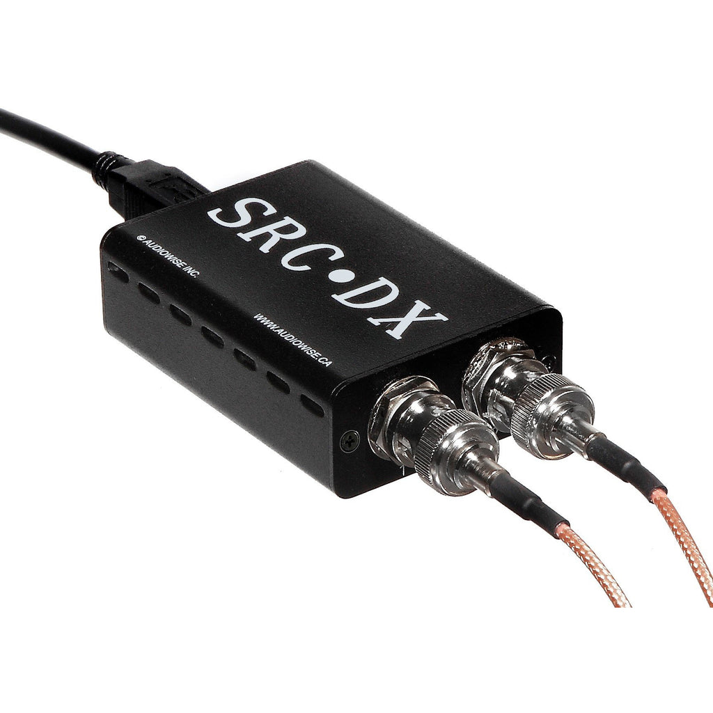 SRC•DX USB to Single/Dual-Coax Bridge – AudioWise